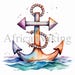 Anchor Clipart | Nautical Anchor Clipart Bundle | 10 High Quality Jpgs ...