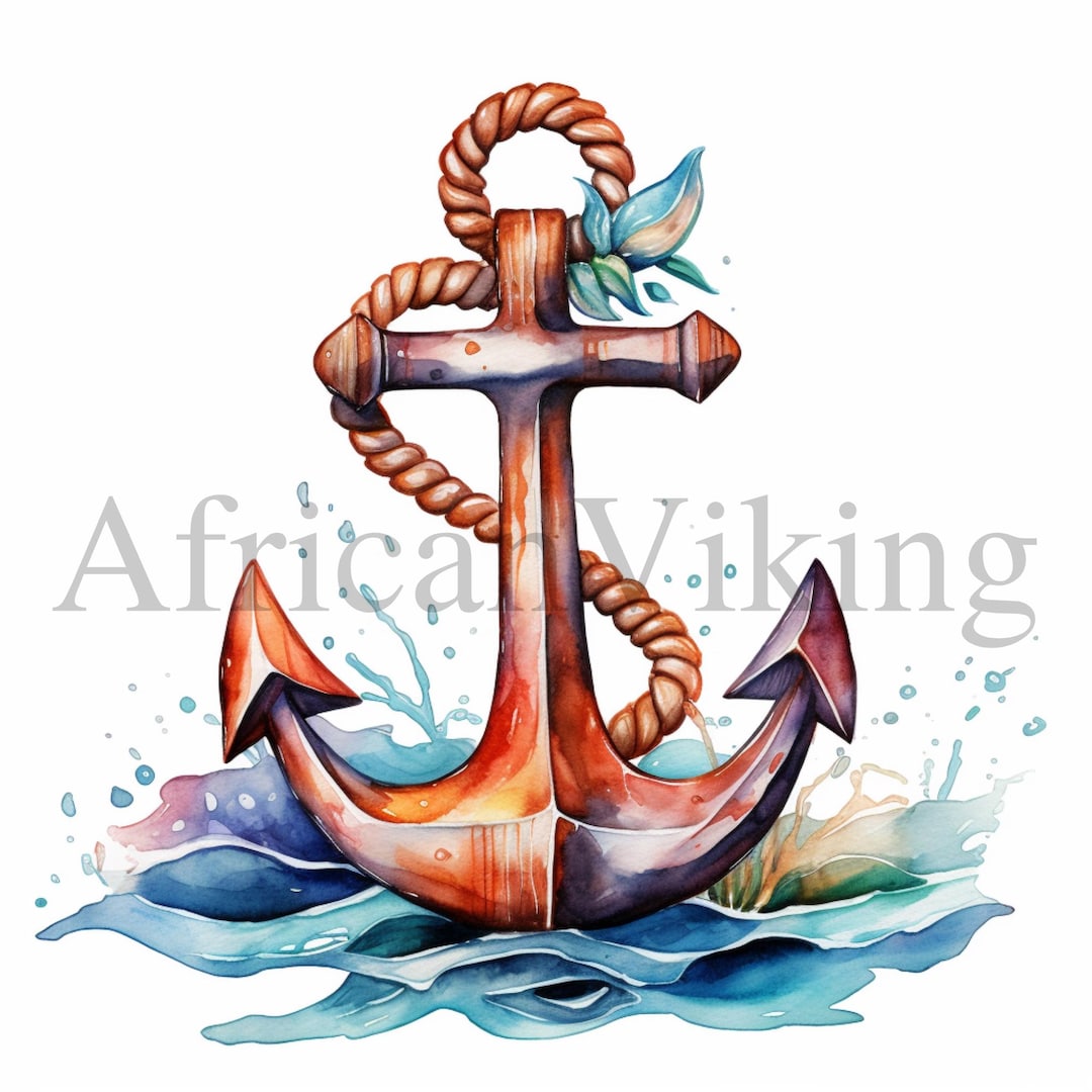 Anchor Clipart | 10 High Quality Jpgs | Digital Download | Commercial ...