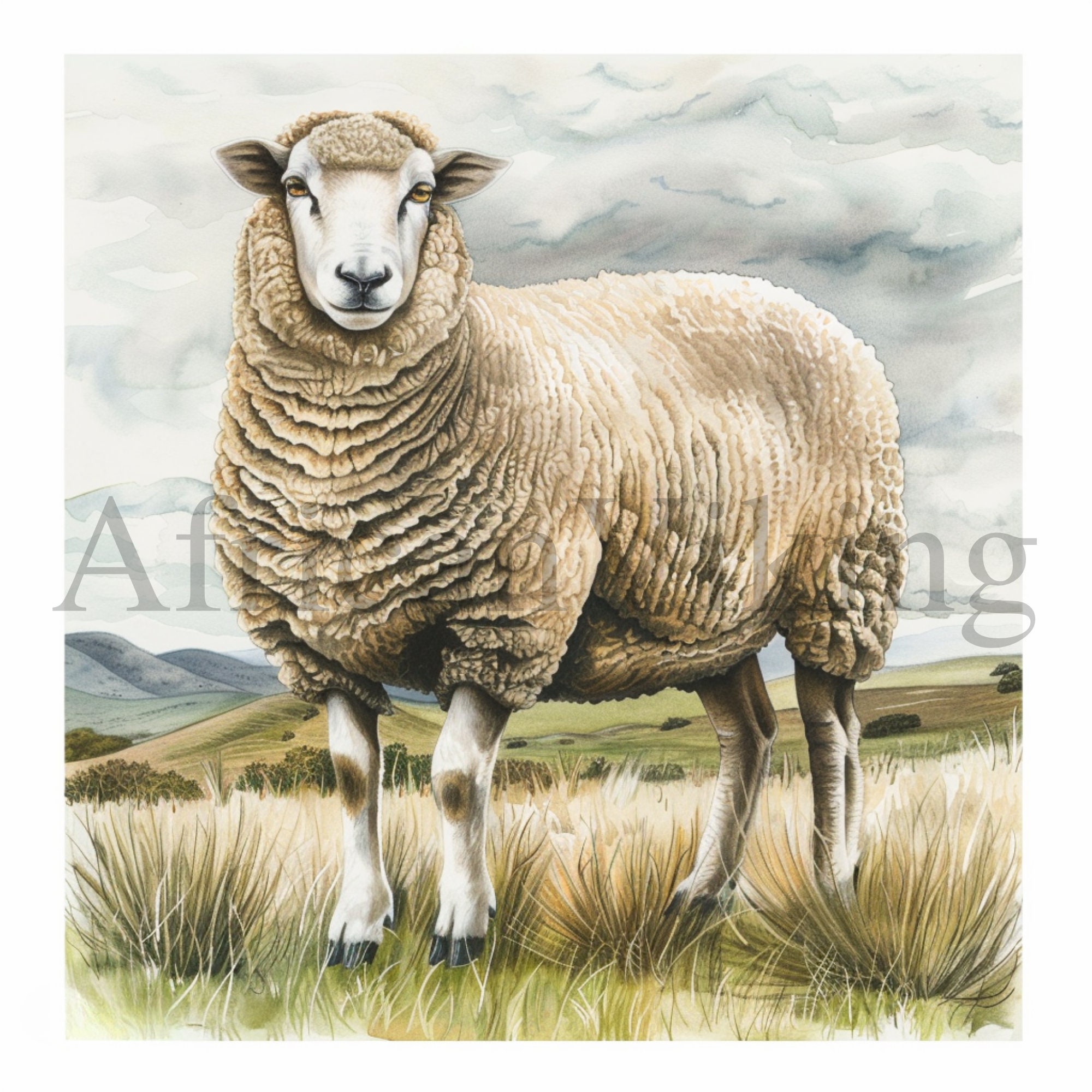 Sheep Clipart: Farm Animal Jpgs for Nursery Art (digital Download) - Etsy