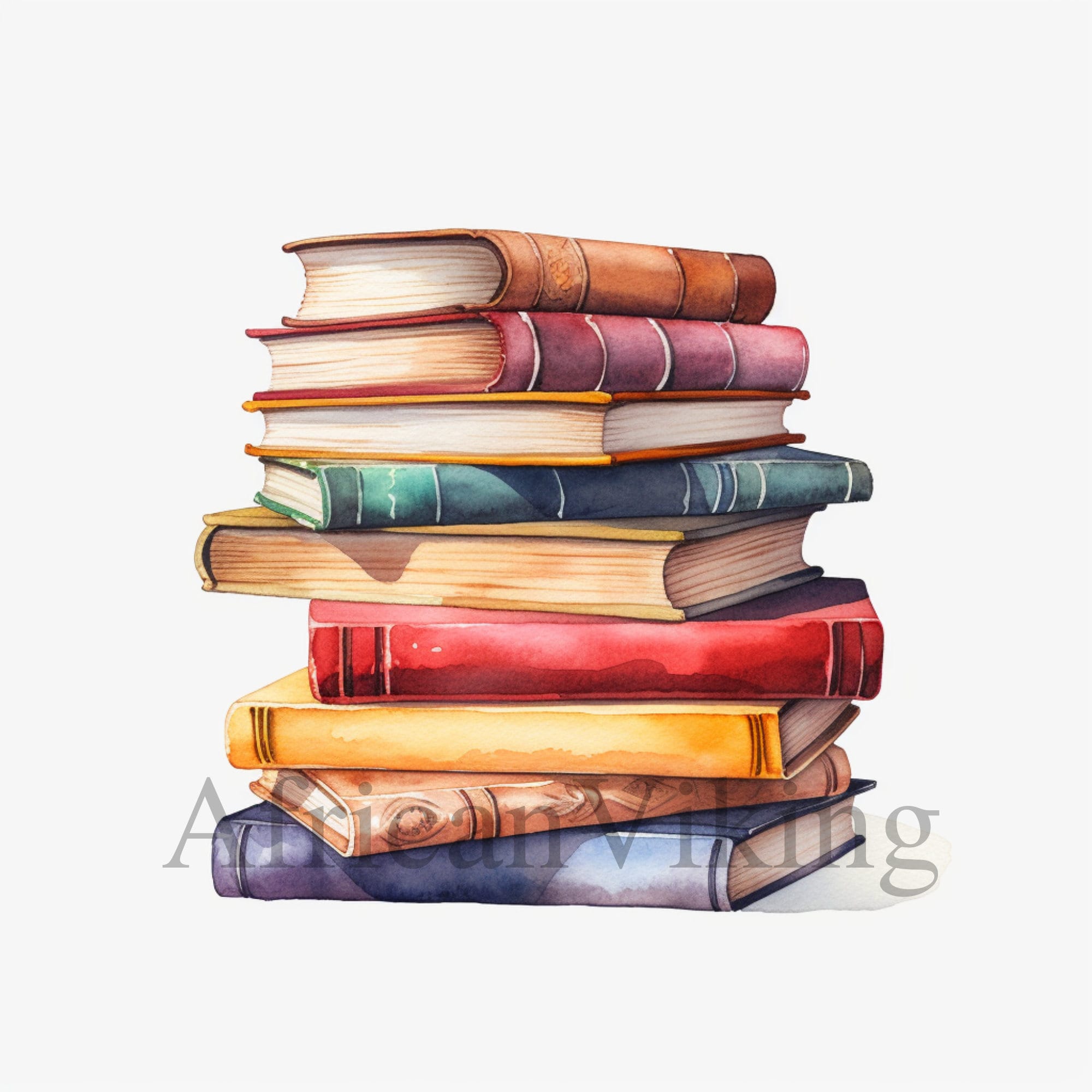 Stack of Books Clipart 10 High Quality Jpgs Card Making Books Clipart ...