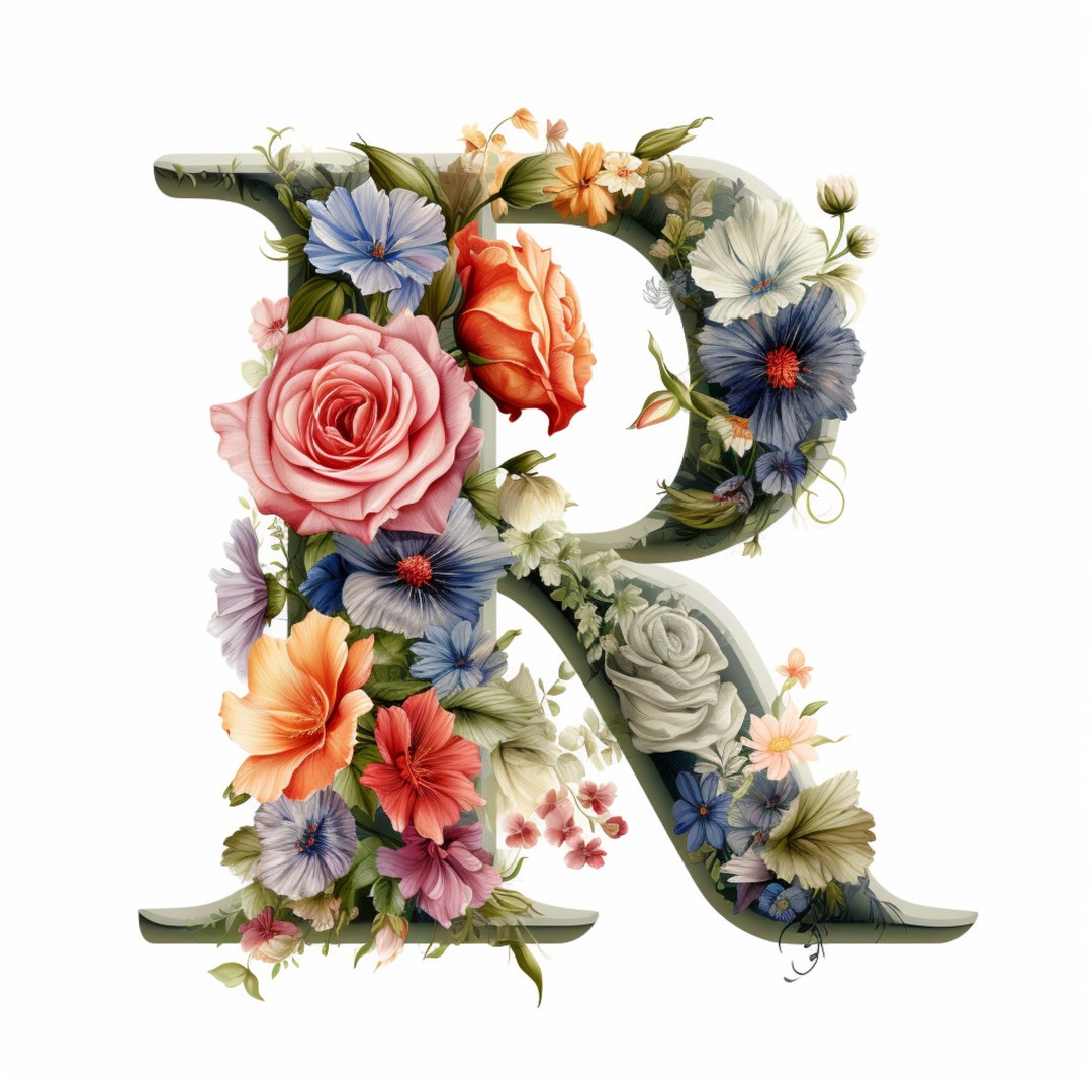 Letter R Clipart | 10 High Quality Jpgs | Digital Download | Card ...