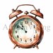 Old Fashioned Alarm Clock Clipart | 10 High Quality Jpgs | Digital ...
