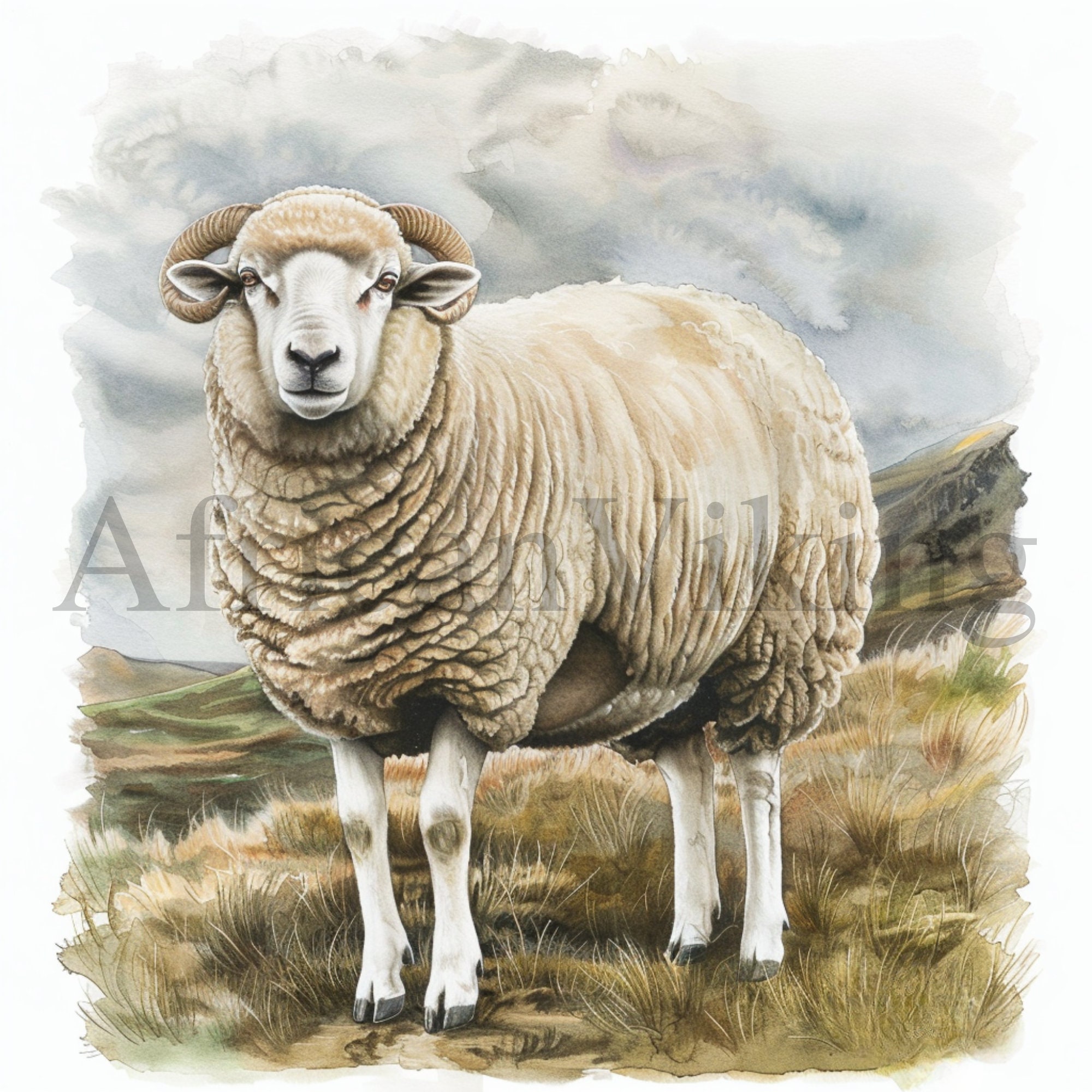 Sheep Clipart: Farm Animal Jpgs for Nursery Art (digital Download) - Etsy