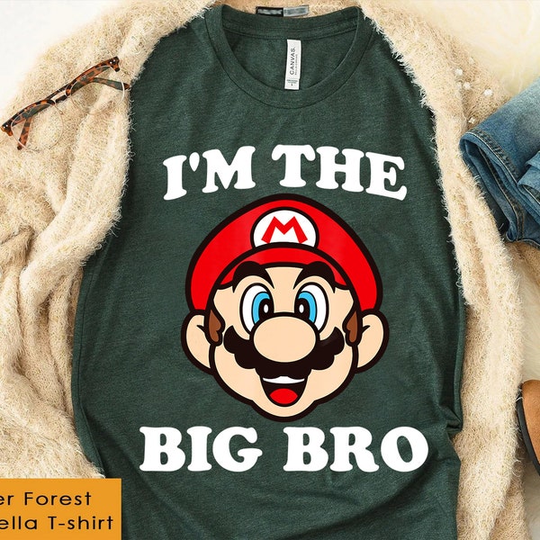 Mario Brothers Shirt - Etsy