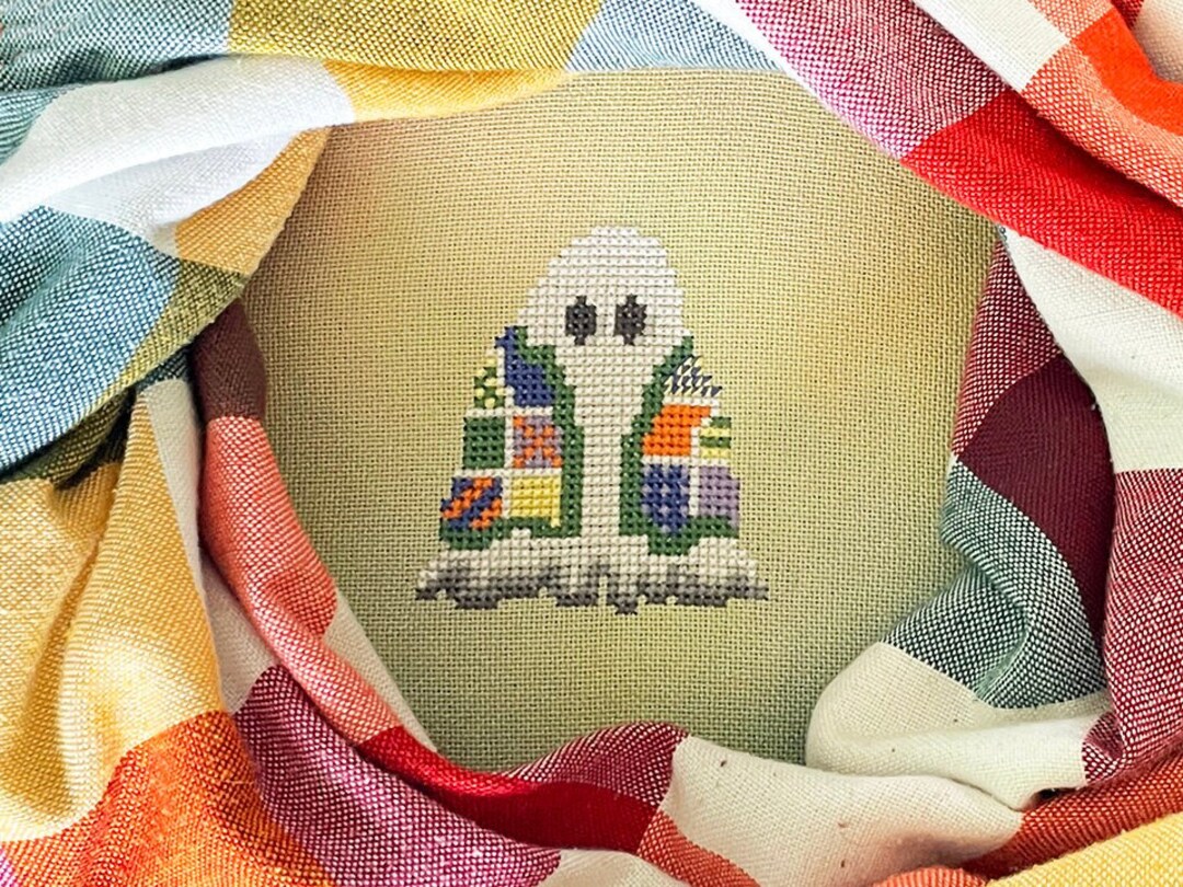 Boo-tiful Blanket Ghost Cross Stitch Pattern - Etsy