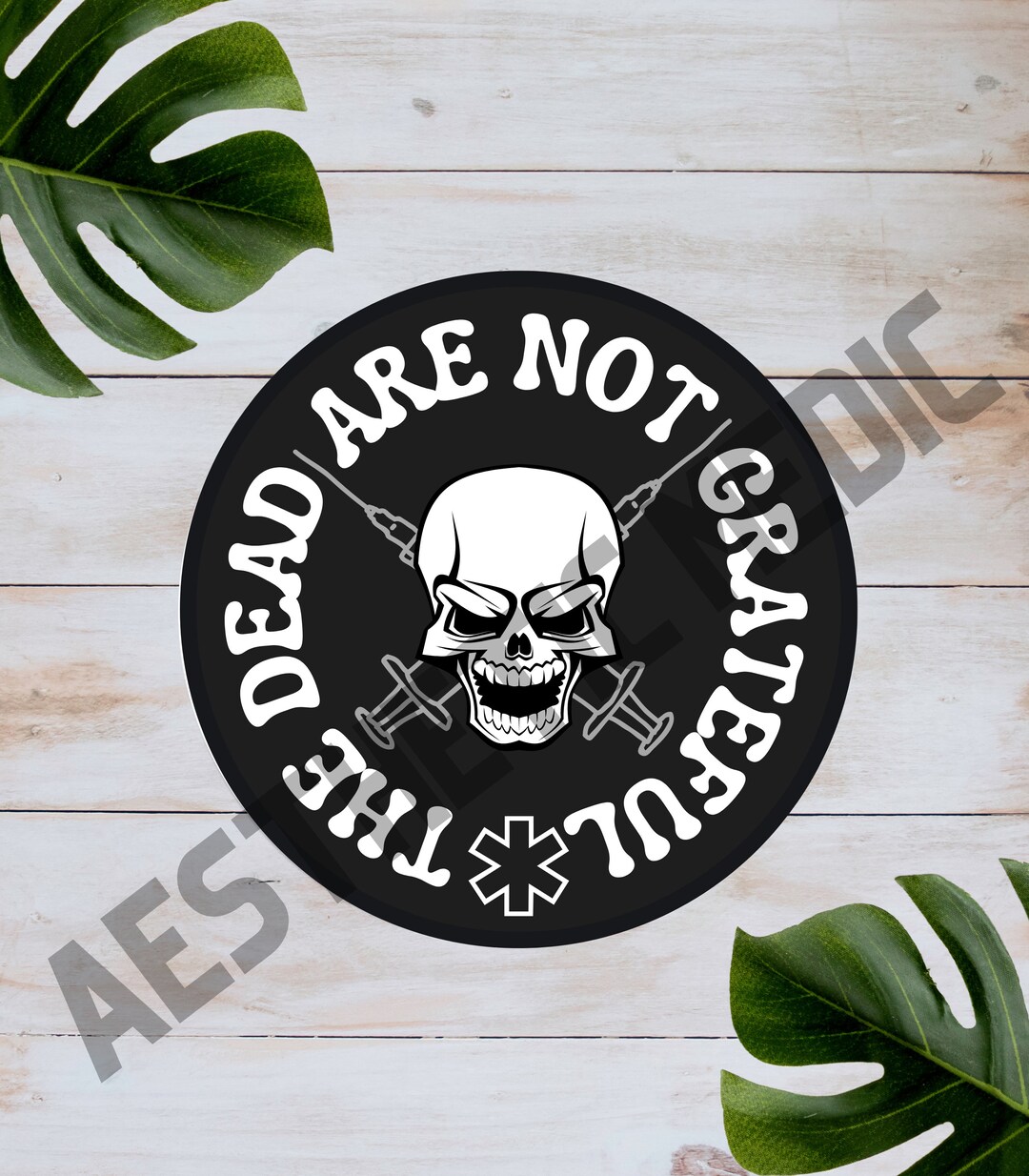 The Dead Are Not Grateful Sticker - Etsy
