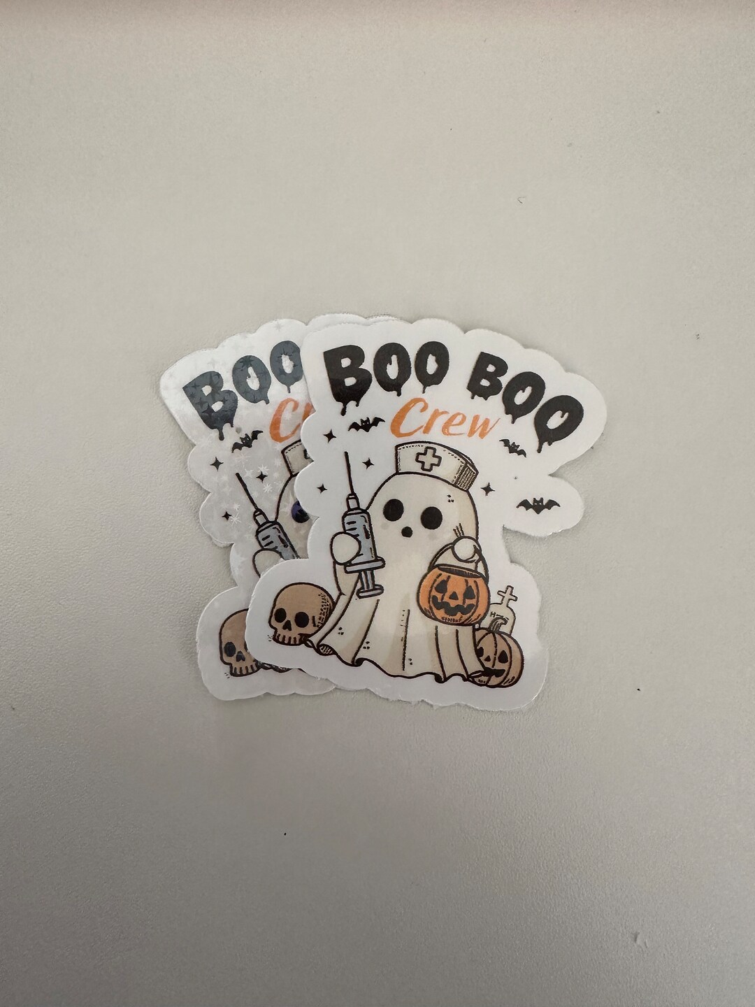 Boo Boo Crew Halloween Sticker - Etsy