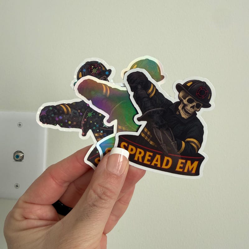 Firefighter Sticker Humor - Etsy