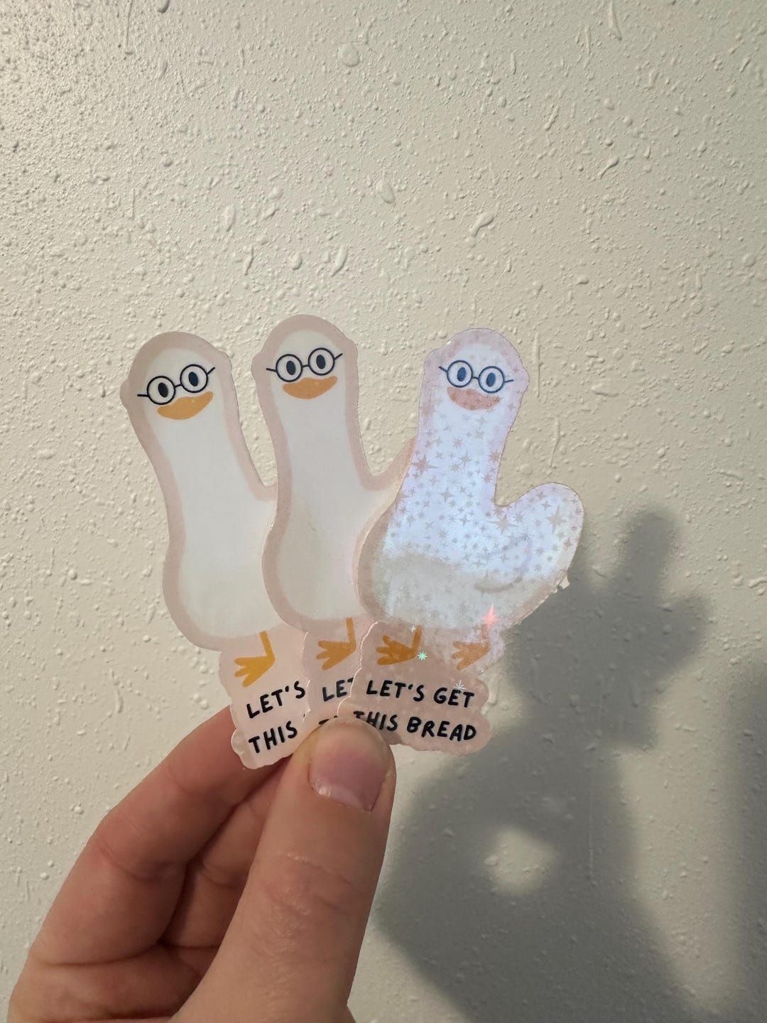 Lets Get This Bread Cute Funny Goose Sticker - Etsy