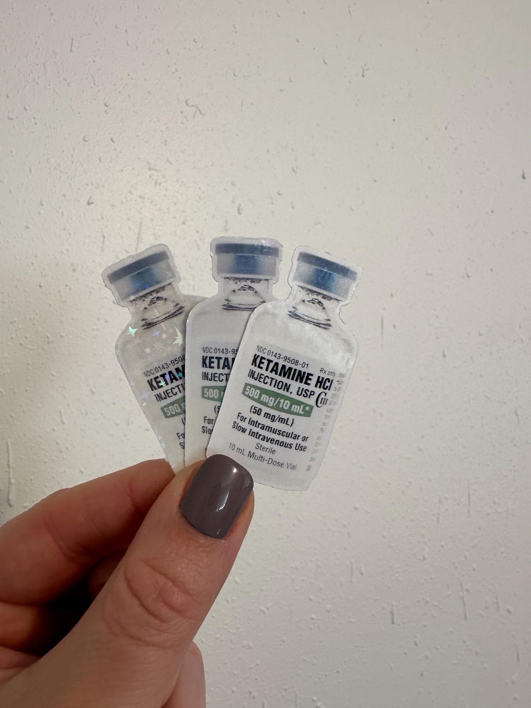 Mini Ketamine Vial Sticker, Paramedic Sticker, Nurse Sticker, CRNA ...
