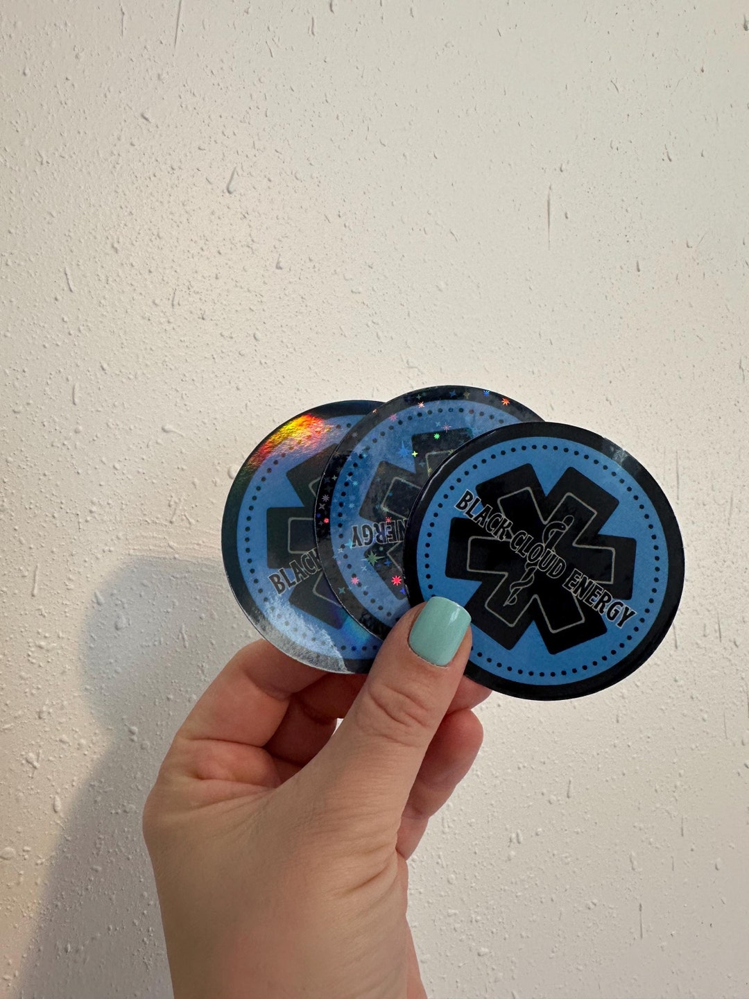 Black Cloud Energy Funny EMS Circle-cut Stickers, Decal, Vinyl Decal ...