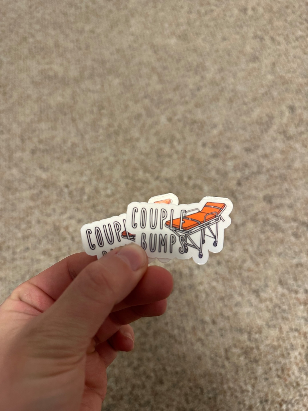 Couple Bumps Stretcher Sticker - Etsy