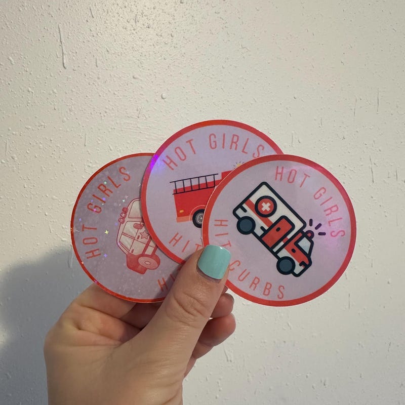 Emt Pink Sticker - Etsy