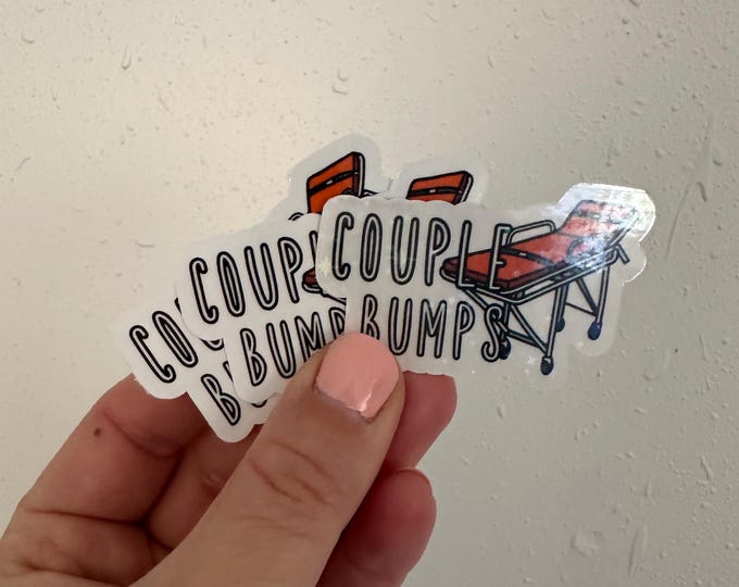 Couple Bumps Stretcher Sticker - Etsy