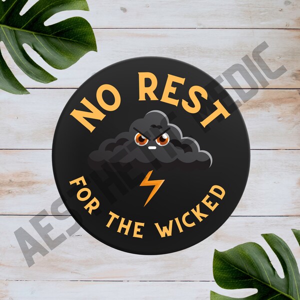 Black Cloud Ems Sticker - Etsy