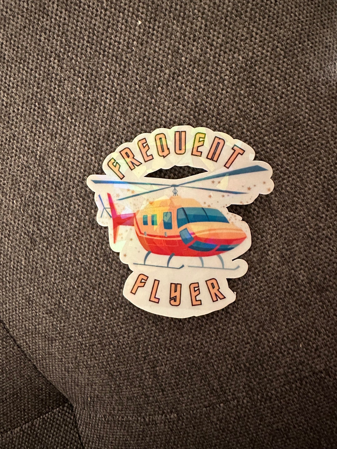 Frequent Flyer Funny Flight Crew Sticker - Etsy
