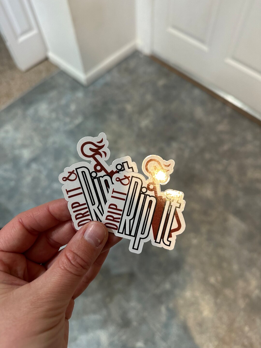 Drip It & Rip It Wildland Firefighter Sticker, Drip Torch Sticker ...