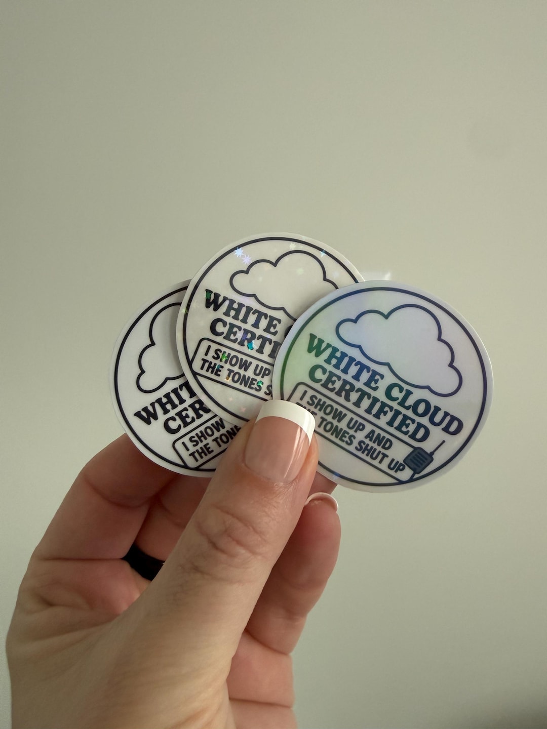 Funny EMS Vinyl Sticker, White Cloud Certified, Paramedic Humor - Etsy