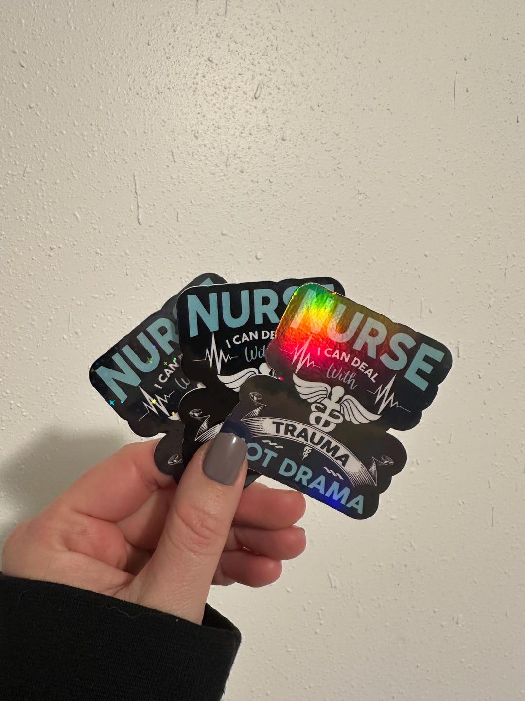 Nurse Trauma Not Drama Sticker, Healthcare Sticker, Medical Sticker ...