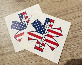 Star of Life Stickers - Etsy