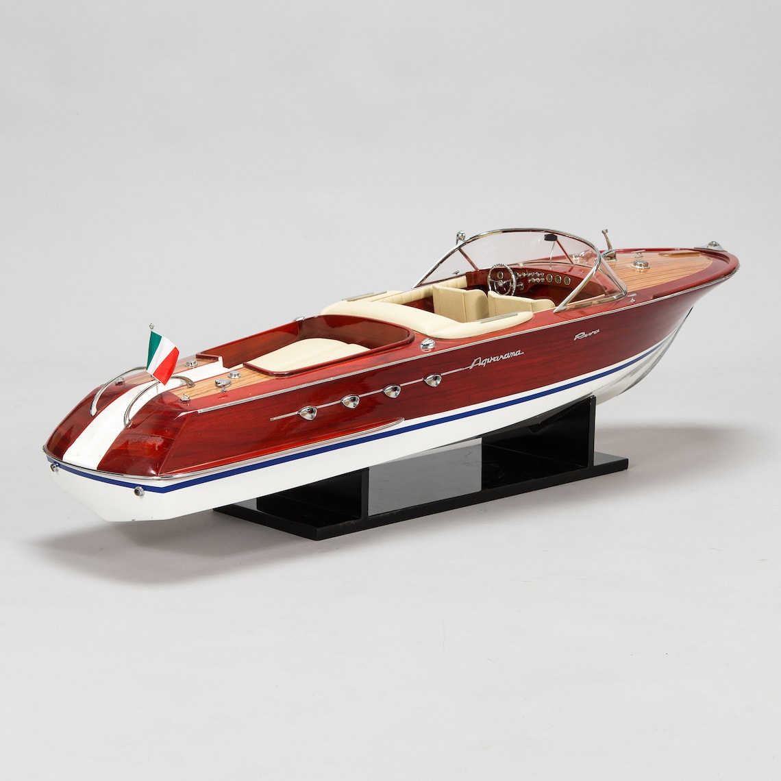 Rc Model Ship Runabout RIVIERA 17 Riva Aquarama 1:10 (Download Now) - Etsy