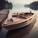 Rc Model Ship Runabout RIVIERA 17 Riva Aquarama 1:10 Scale Digital ...
