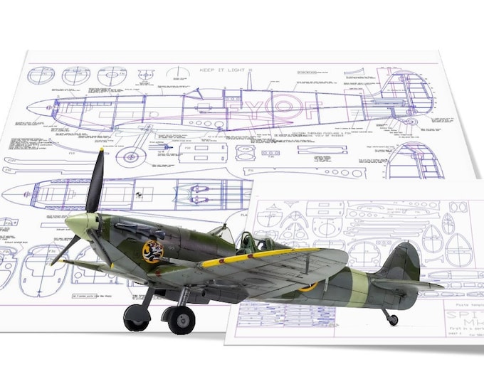 DIY Foam RC Plane - PDF Plan-p19 Python - Instant Download - Etsy Canada