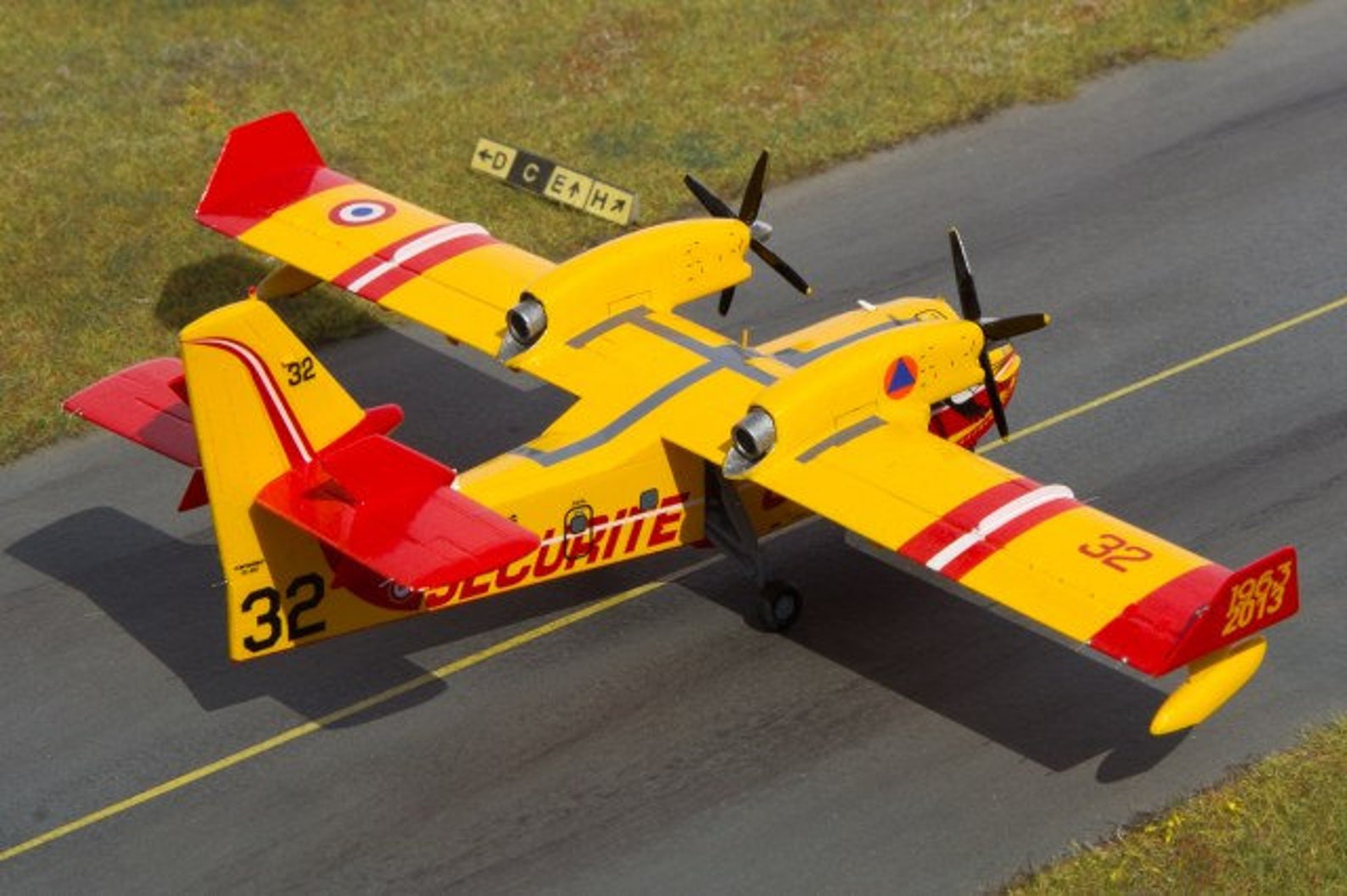 Aircraft RC Plane Model Canadair CL215 Digital Plans DXF - Etsy