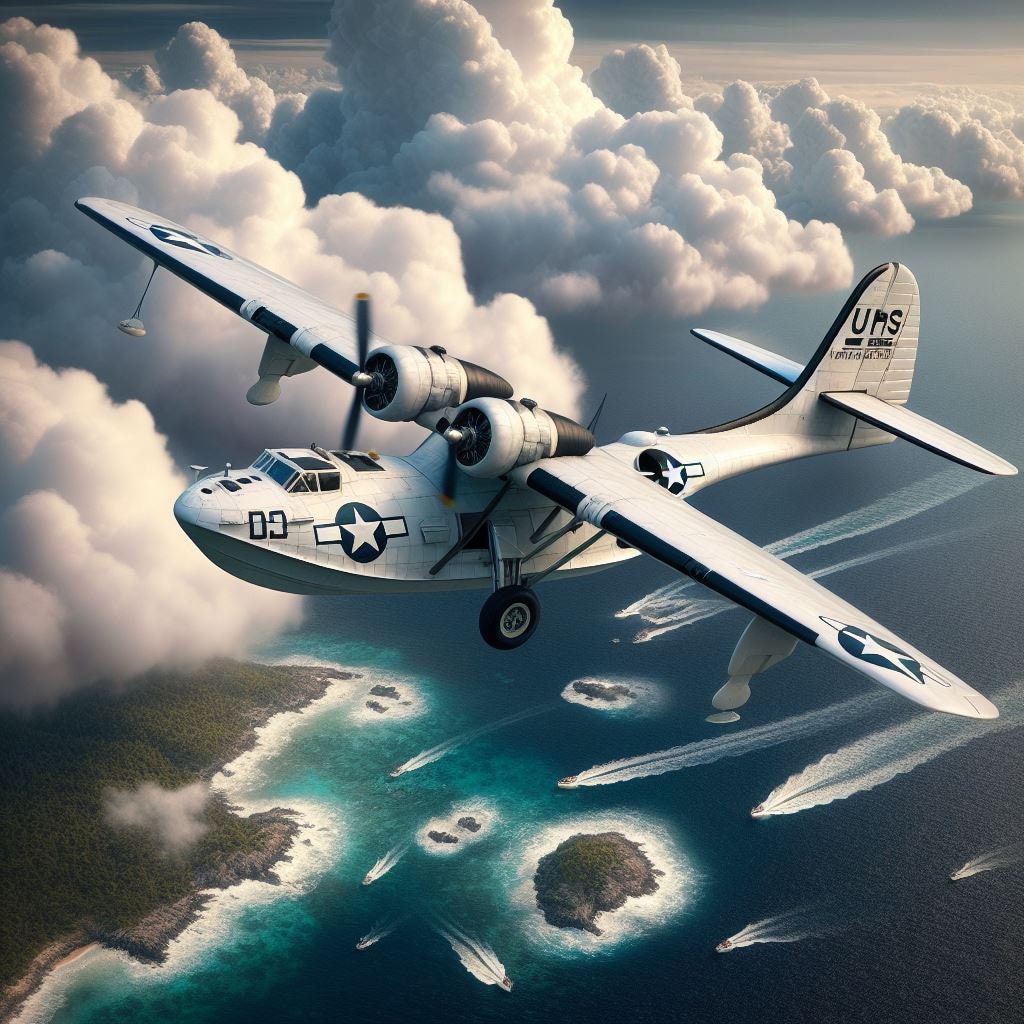 Aircraft RC Plane Model PBY-2 Catalina Digital Plans / Pdf + Dxf - Etsy