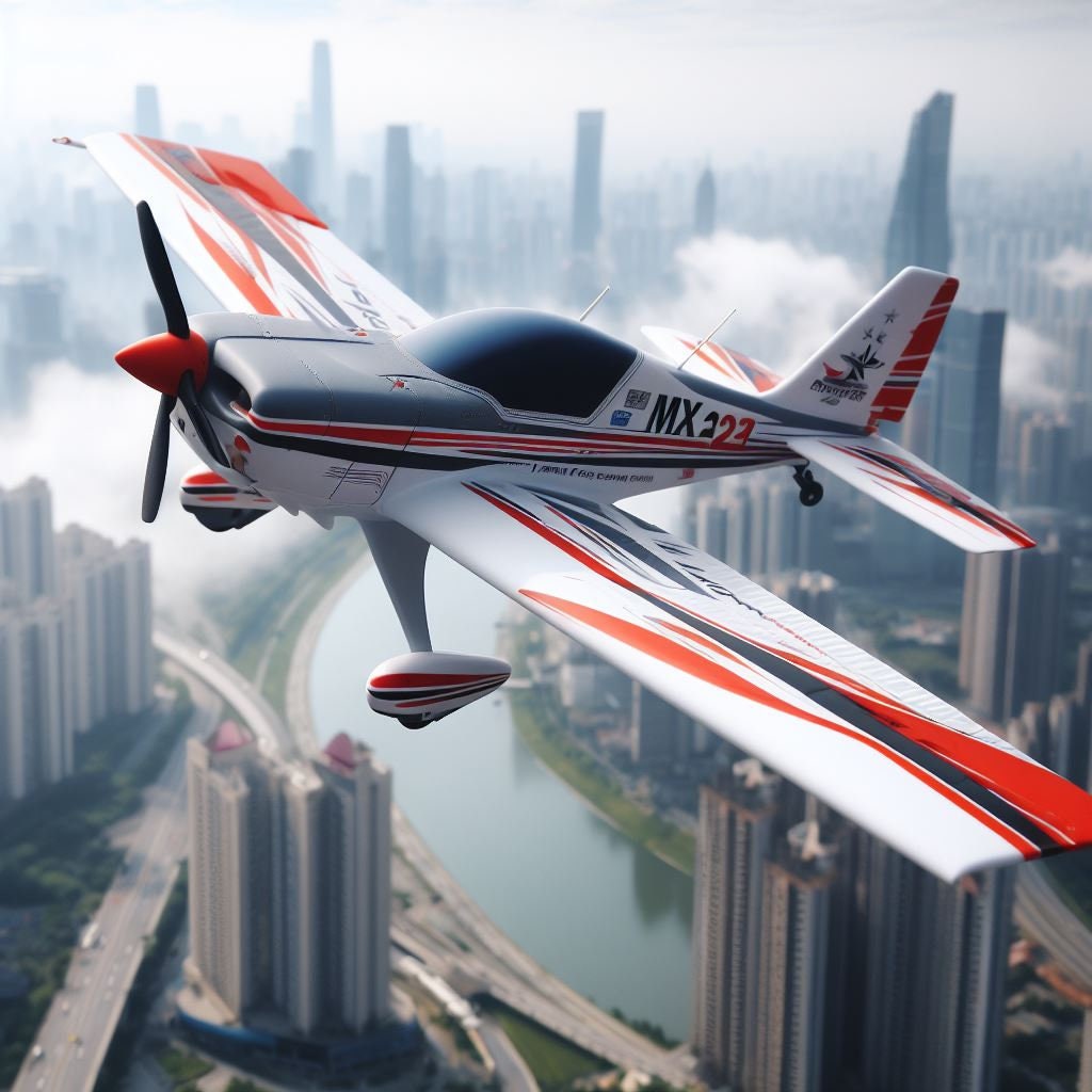 Aircraft RC Plane Model MX2 Digital Plans / PDF + DXF - Etsy