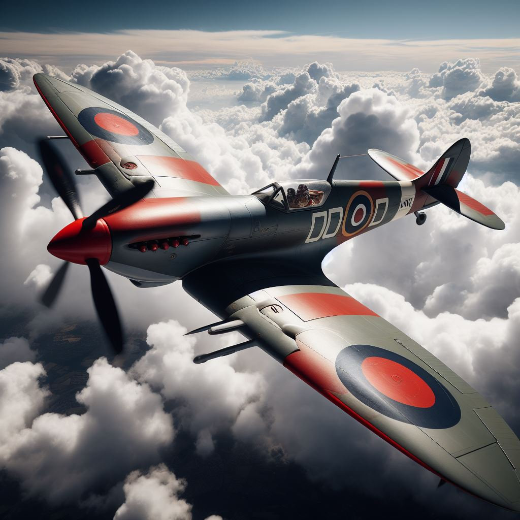 Aircraft RC Plane Model Spitfire MK9 Digital Plans PDF + DXF - Etsy