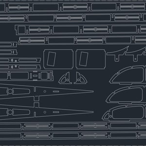 Aircraft RC Plane Model MX2 Digital Plans / PDF + DXF - Etsy