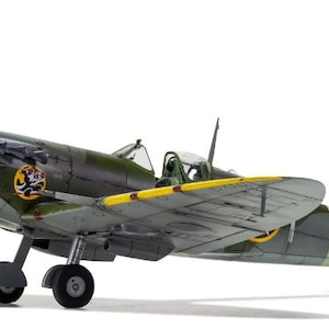 Aircraft RC Plane Model Spitfire MK9 Digital Plans PDF + DXF - Etsy