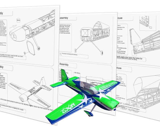 DIY Foam RC Plane PDF Plan-p19 Python Instant Download - Etsy Canada