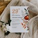 Editable Floral 29th Birthday Invitation Digital Template, Party ...