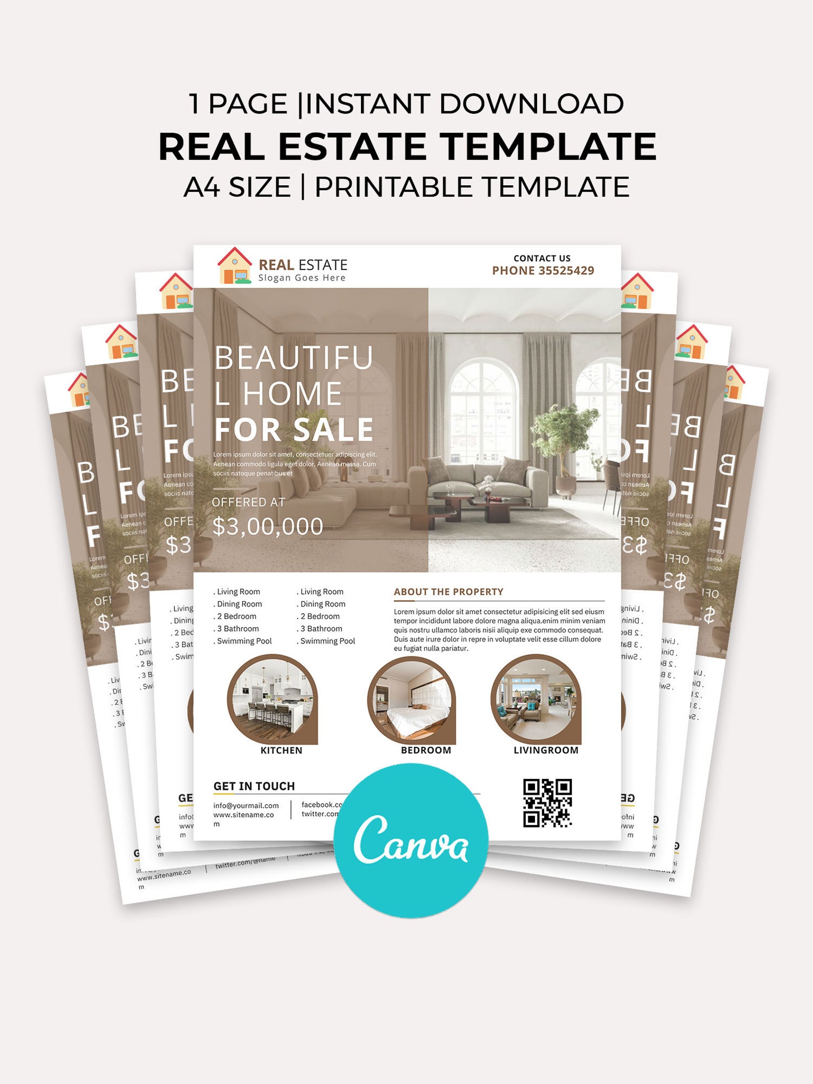 Eye-catching Real Estate Flyer Templates: Impress Potential Buyers ...