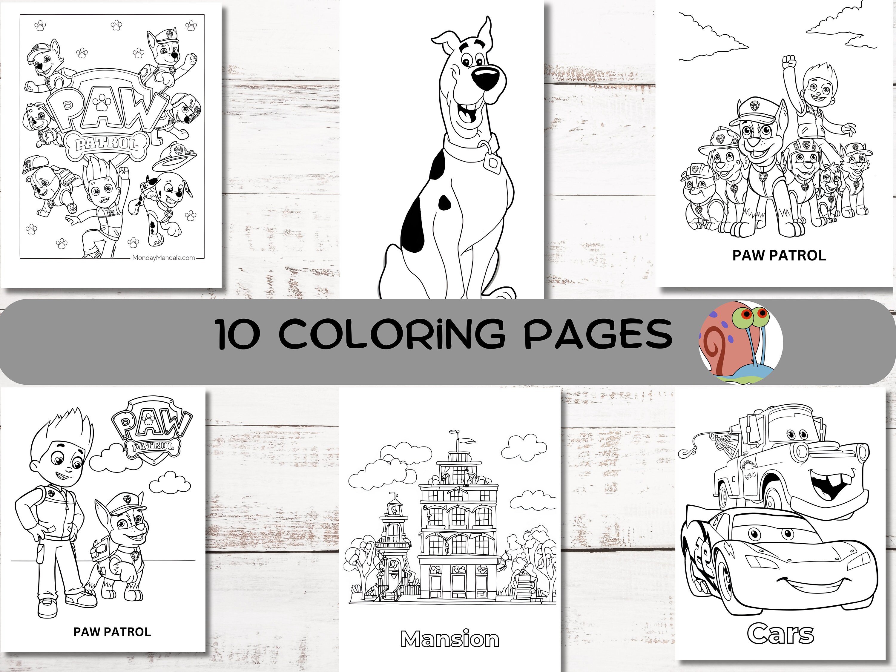 Engaging Easy Coloring Pages for Kids & Toddlers - Preschoolers ...