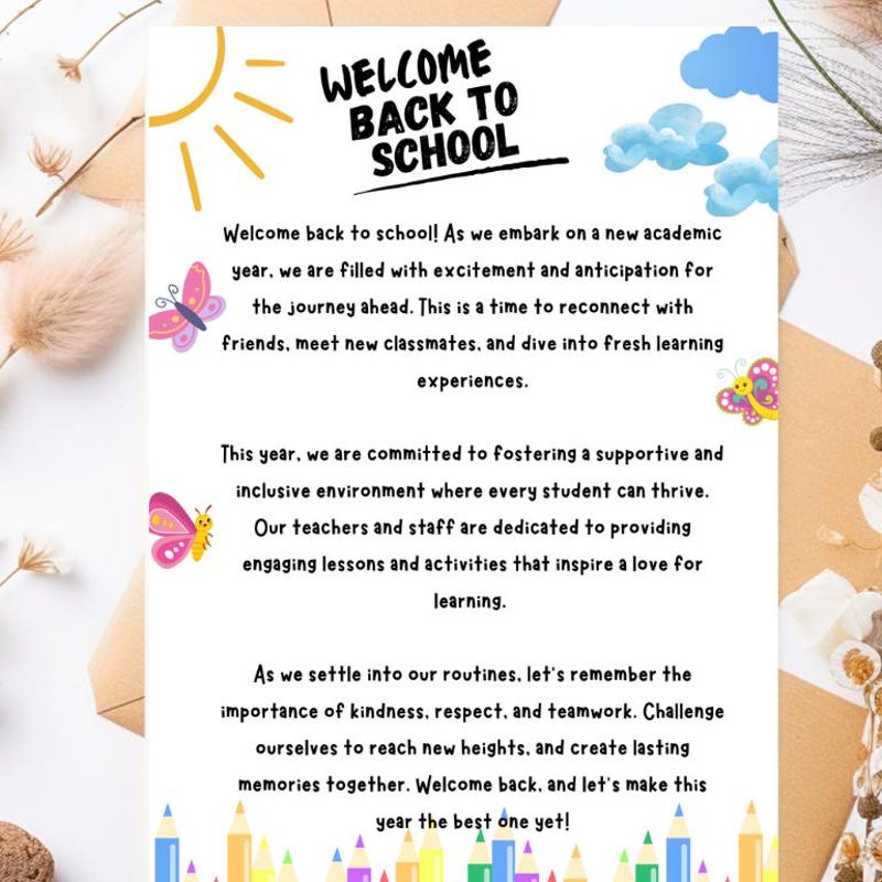 Post Card for Student - Etsy