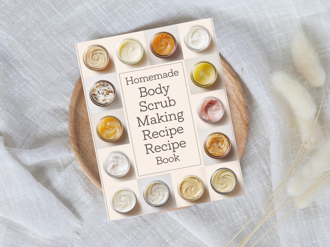 Homemade Body Scrubs Recipe Book,diy Body Scrubs Recipes,natural Body ...