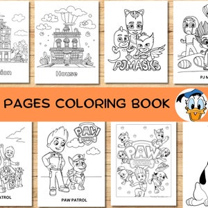 Engaging Easy Coloring Pages for Kids & Toddlers - Preschoolers ...