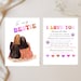 Letter to My Bestie Printable Card, Bestie Friendship Card, Bestie ...