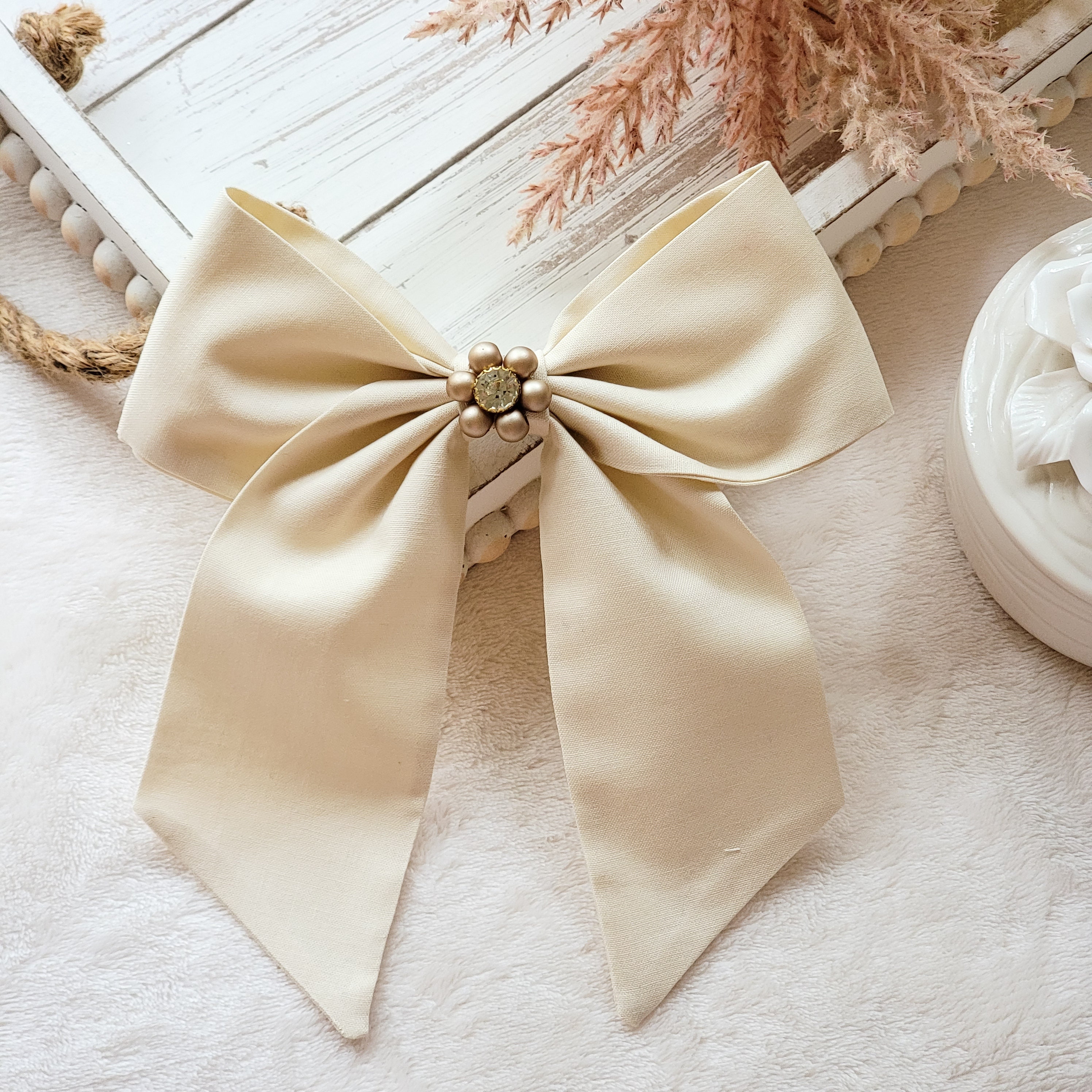 Neutral Colored Hair Bows, Spring Hair Bows, Hair Clips, Hair Bows ...