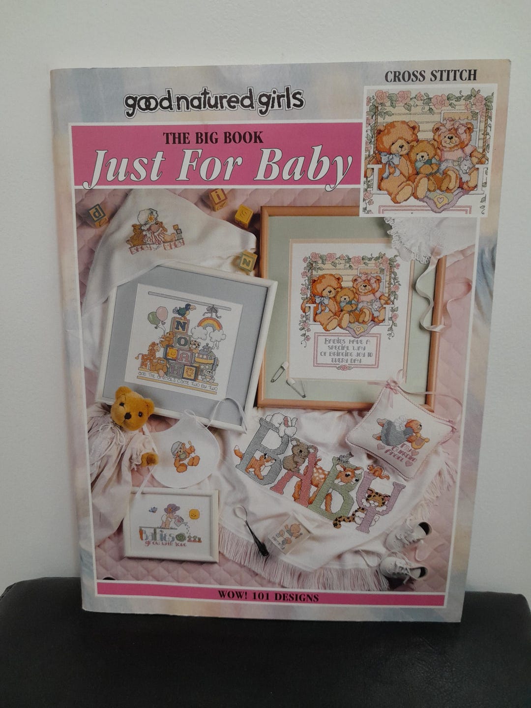Vintage Baby Cross Stitch Pattern Booklet - 101 Designs - Etsy