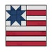 Flag Cross Stitch Pattern in Quilt Style PDF File Instant - Etsy