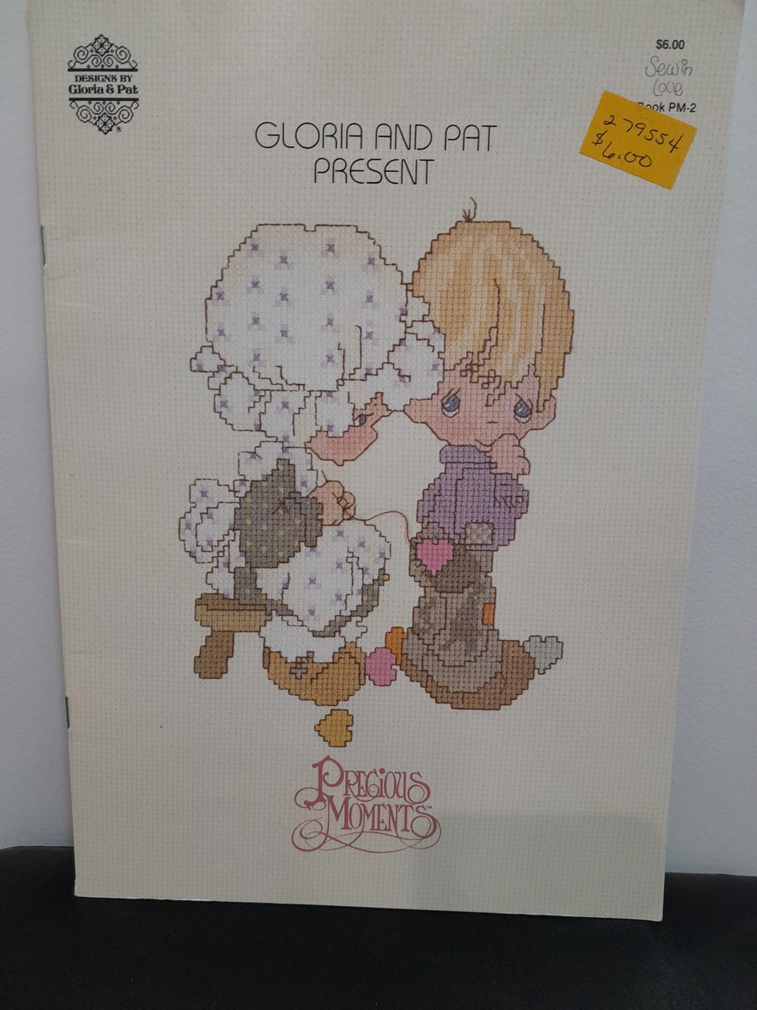 Vintage Precious Moments Cross Stitch Pattern Book – Sew in Love, 1981 ...