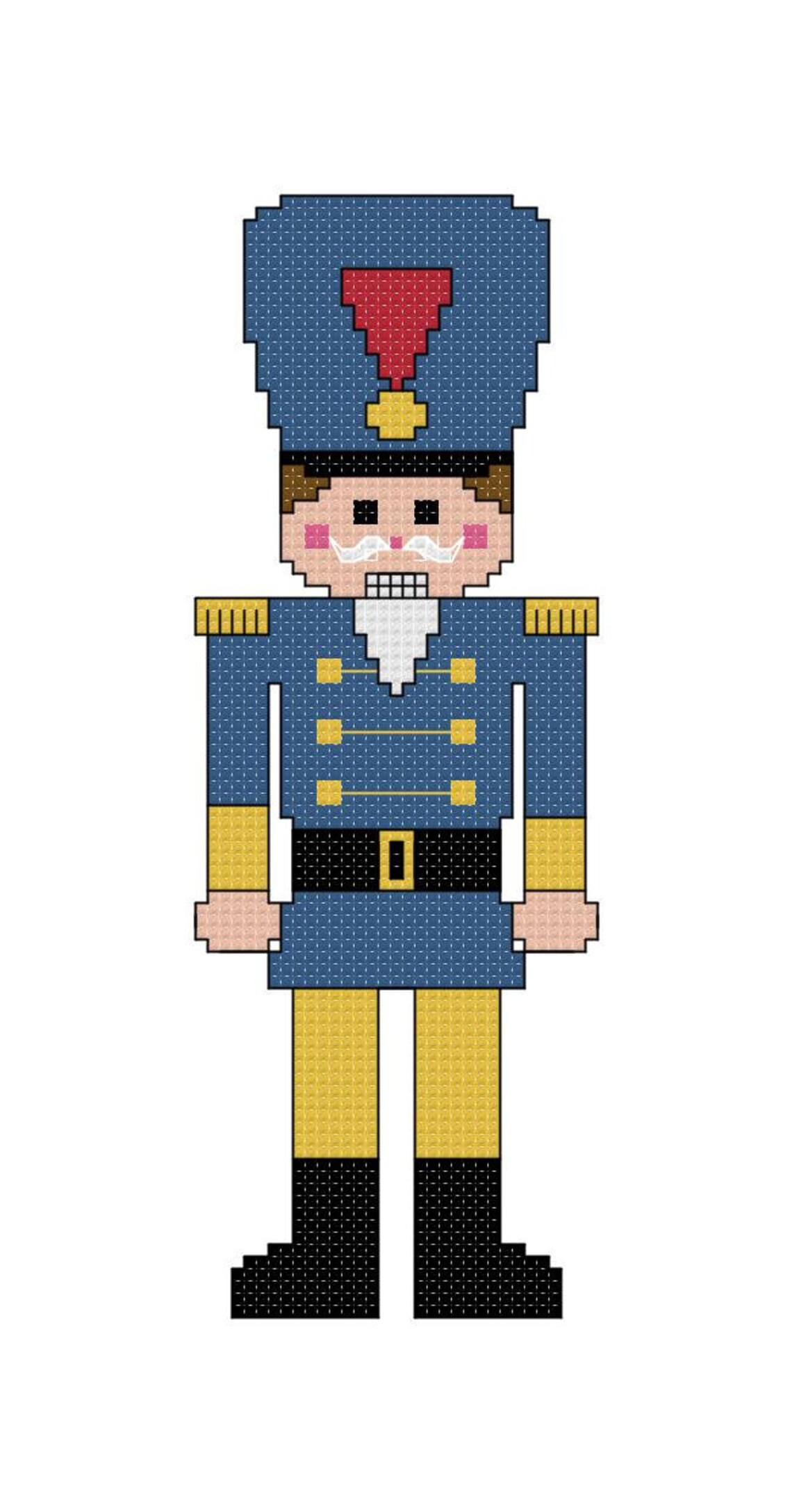 Nutcracker Cross Stitch Pattern - Digital File/ Instant Download - PDF ...