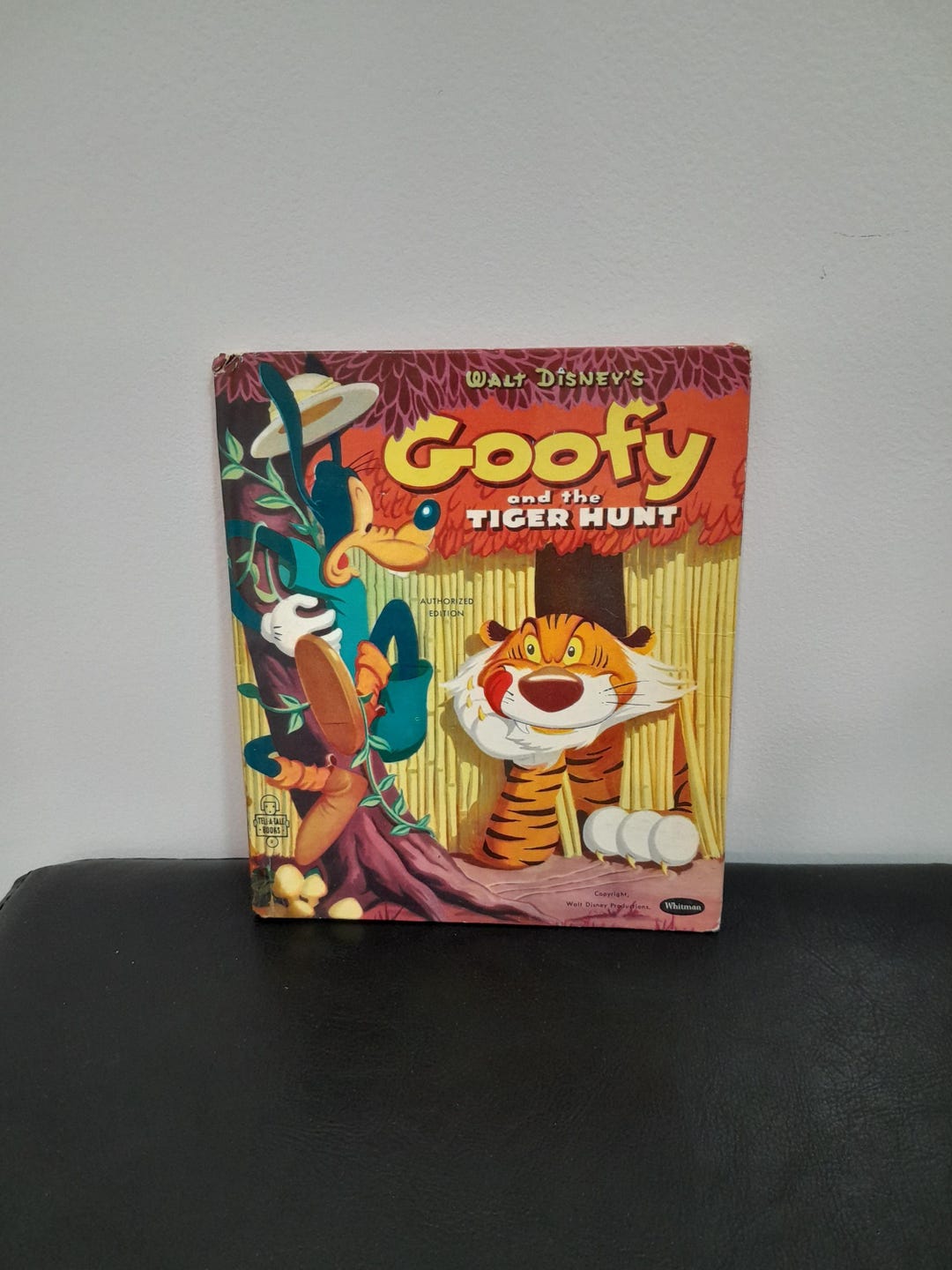 Goofy and the Tiger Hunt • Vintage Tell-a-tale Children's Book - Etsy
