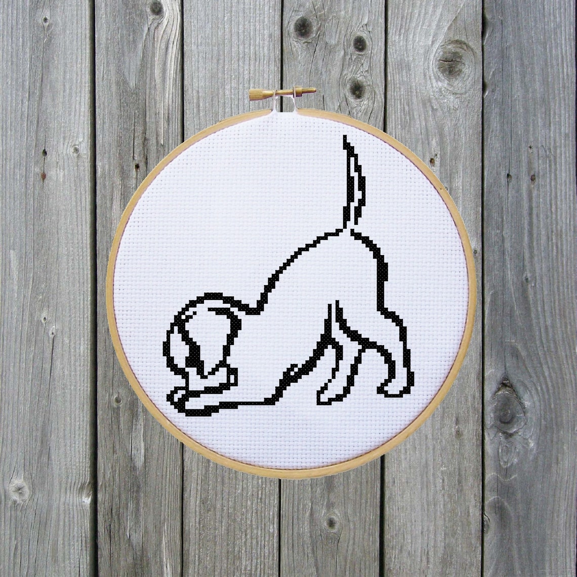 Puppy Cross Stitch Pattern - Instant Download - X Stitch Pattern, Dog ...