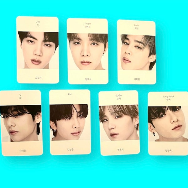 Shop Bts Official Photocards Online - Etsy