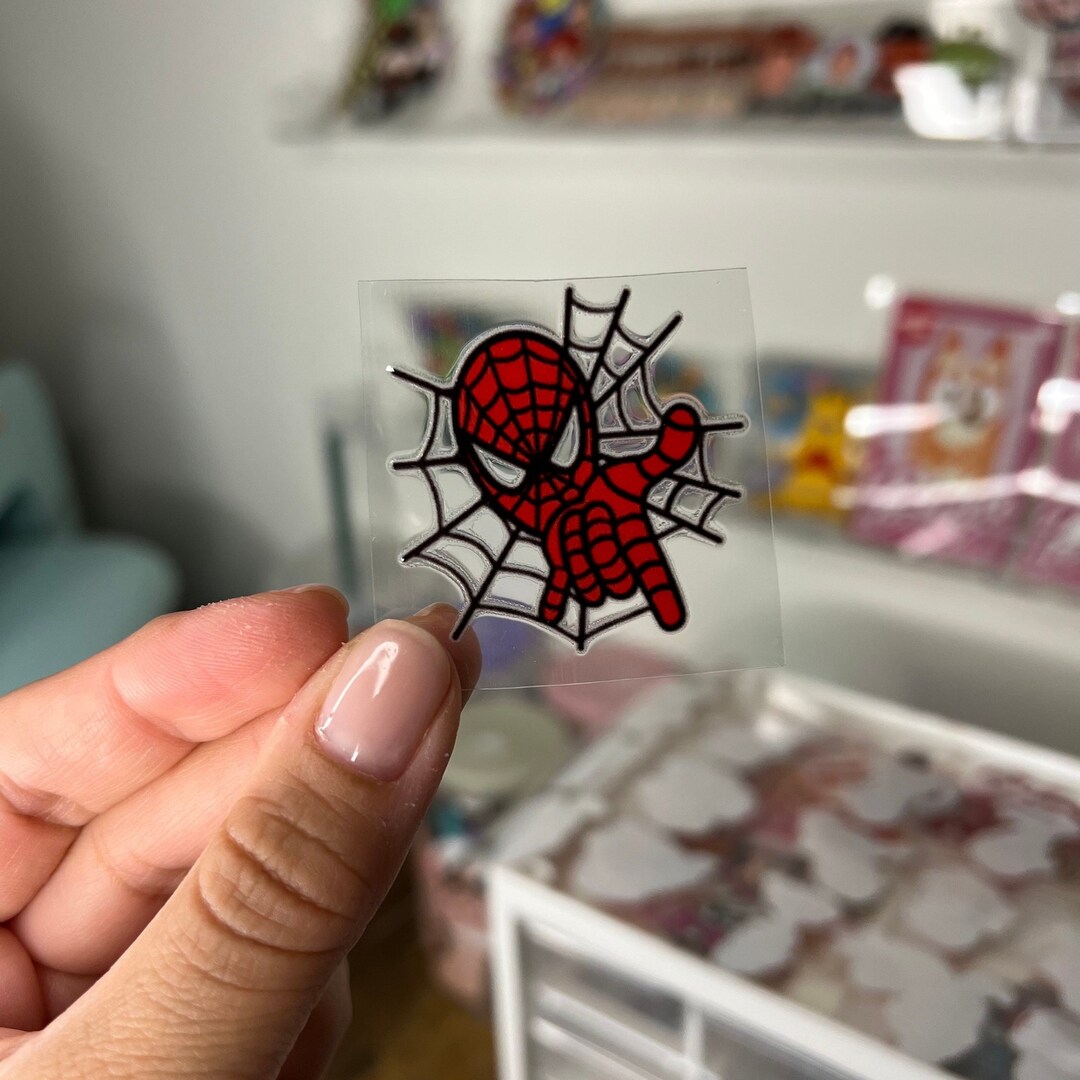 Mini Spider Man UV DTF Decal Disney Inspired Avenger Sticker Ready to ...